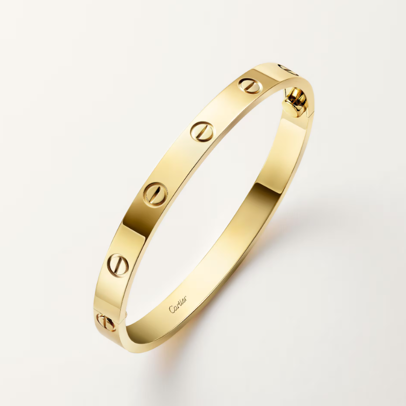 Cartier LOVE Bracelet, classic, one screw locking mechanism Gold, one ...